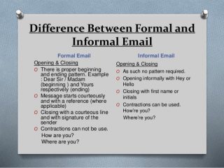 How to Write a Formal Email? Effective Writing Skills.