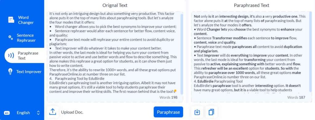5 Modern Paraphrasing Tools To Improve Students' English Writing Skills